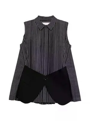 Sacai Striped Pocket Shirt