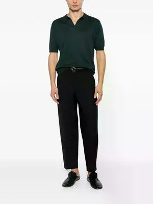 BRIGLIA 1949 Arnos Pleated Trousers - Black