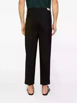 BRIGLIA 1949 Arnos Pleated Trousers - Black