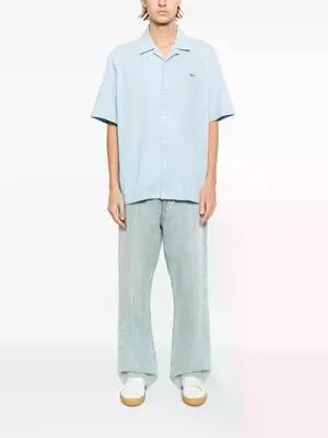 Lacoste Logo-embroidered Shirt - Blue