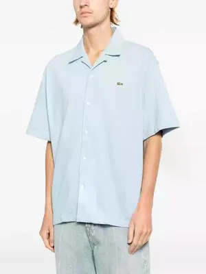 Lacoste Logo-embroidered Shirt - Blue
