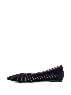 Roberto Festa Febe Cut-out Ballet Flats - Blue