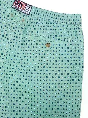 MC2 SAINT BARTH Patterned Swim Shorts - Blue