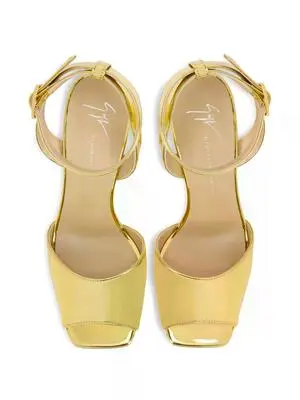 GIUSEPPE ZANOTTI Isadhora Platform Sandals - Gold