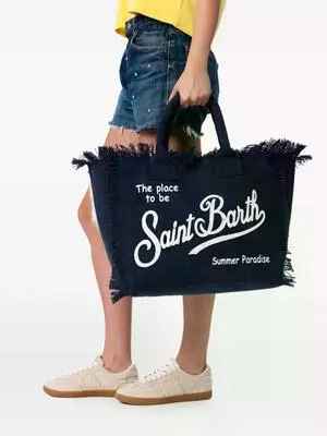 MC2 SAINT BARTH Vanity Tote Bag - Blue