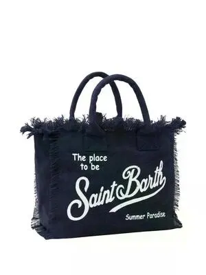MC2 SAINT BARTH Vanity Tote Bag - Blue