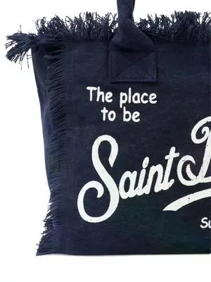 MC2 SAINT BARTH Vanity Tote Bag - Blue