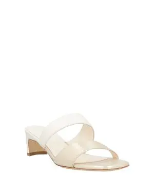 Peserico Metallic Leather Sandals