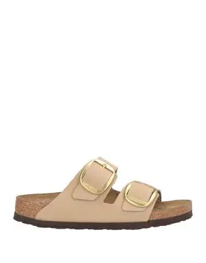 BIRKENSTOCK Arizona Leather Sandals - Beige