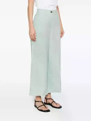 EMME Clava Button Palazzo Pants