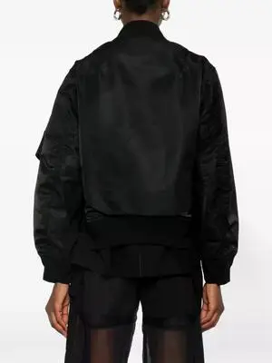 Sacai Zip-pocket Bomber Jacket - Black