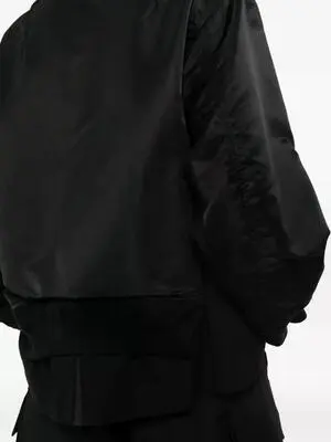 Sacai Zip-pocket Bomber Jacket - Black