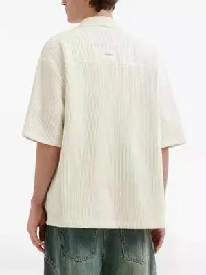 MUSIUM DIV. Lace-panelled Shirt