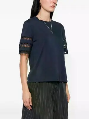 EMME Embellished Sleeve T-shirt