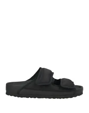 BIRKENSTOCK Textile Fiber Sandals - Black