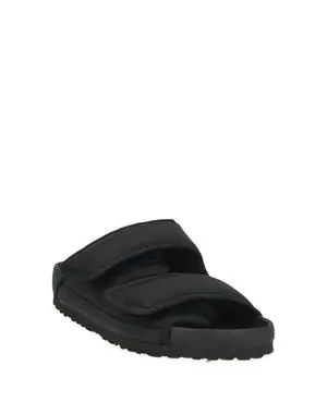 BIRKENSTOCK Textile Fiber Sandals - Black