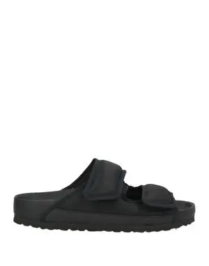 BIRKENSTOCK Textile Fiber Sandals - Black