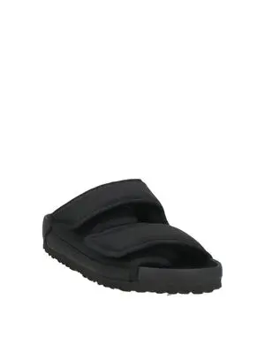 BIRKENSTOCK Textile Fiber Sandals - Black