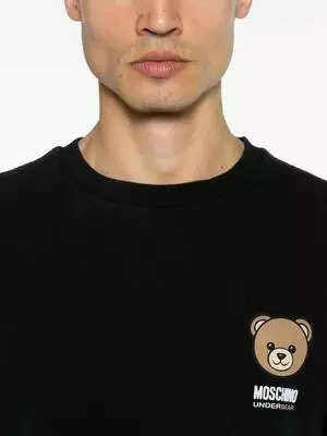 Moschino Bear-print Sweatshirt - Black