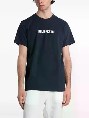 Aspesi Silenzio Round Neck T-shirt - Blue