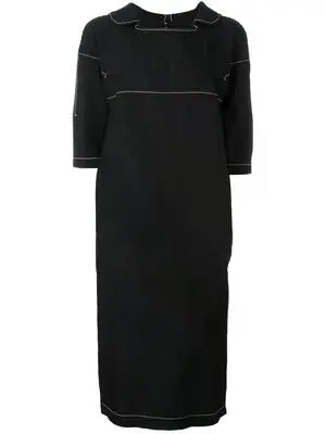 Comme Des Garçons Boxy Fit Collared Dress