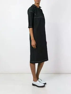 Comme Des Garçons Boxy Fit Collared Dress