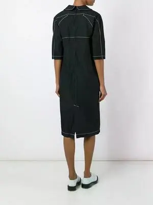 Comme Des Garçons Boxy Fit Collared Dress