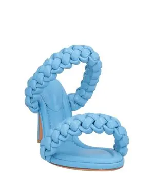 ALEXANDRE BIRMAN Leather Braided Stiletto Sandals