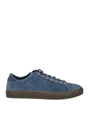 Diemme Veneto Low Top Sneakers In Suede - Navy