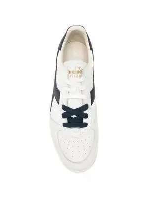 DIADORA Elite Dominio Leather Sneakers - White