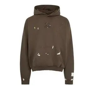 GALLERY DEPT. French Logo Painted Hoodie - Green