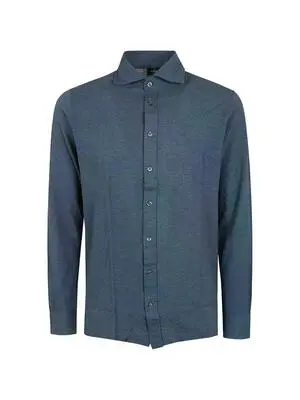 BARBA NAPOLI Buttoned Shirt - Blue