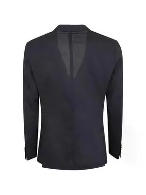 Eleventy Buttoned Suit - Blue