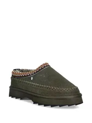 EMU AUSTRALIA Sharky Adventure Scuff Slippers - Green