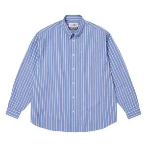 Supreme X Mm6 Maison Margiela Stripe Shirt - Blue