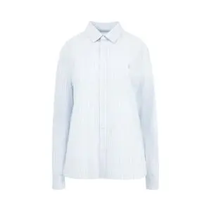 Saint Laurent Popeline Shirt - Blue