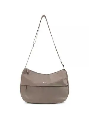 AGNES B. Logo-embossed Shoulder Bag