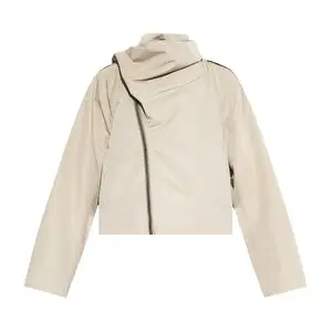 Rick Owens Cropped Flight Jacket - Brown