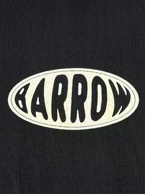 BARROW Logo-print Hoodie - Black