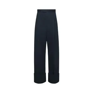 Thom Browne High-rise Double Pleat Trouser - Blue