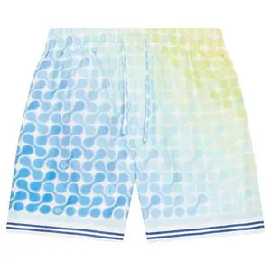 Casablanca Printed Silk Shorts