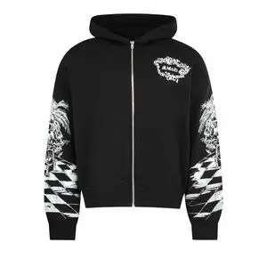Amiri Chateau Sketch Zip Hoodie
