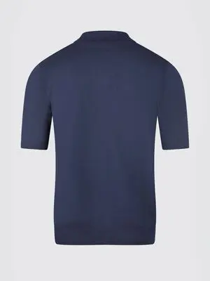 Eleventy Cotton Knit Polo Shirt