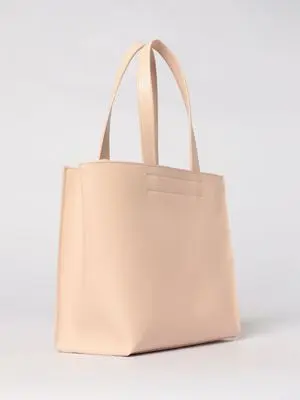 Furla Divide Leather Tote Bag - Pink