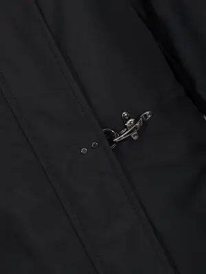 FAY Technical Poplin Raincoat - Blue