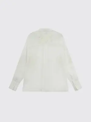FORTE_FORTE Embellished Shirt With Classic Collar - Ivory