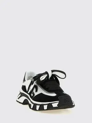 Dolce & Gabbana Dg Country Road Suede And Mesh Sneakers - White 2