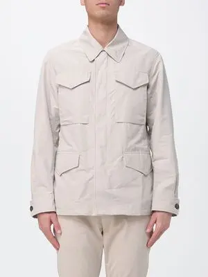 Eleventy Cotton Blend Jacket - Sand