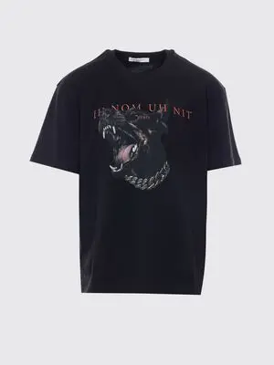 IH NOM UH NIT Printed Cotton T-shirt - Black