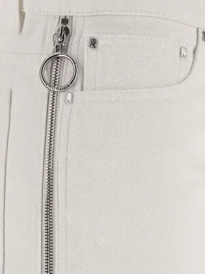Rabanne Straight Cotton Denim Jeans
